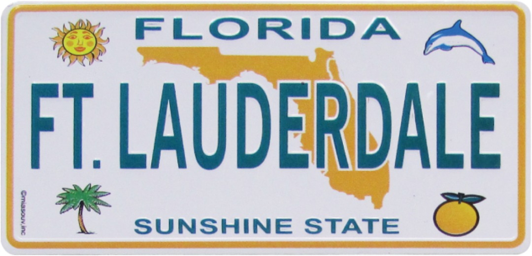 License Plate Agency Fort Lauderdale at Doris Whitfield blog