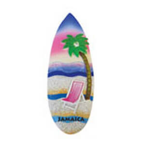 Miami Souvenirs: TYEDYE CERAMIC MAG SURFBOARD