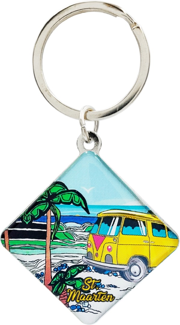 Miami Souvenirs: ST. MAARTEN-VAN KEYCHAIN