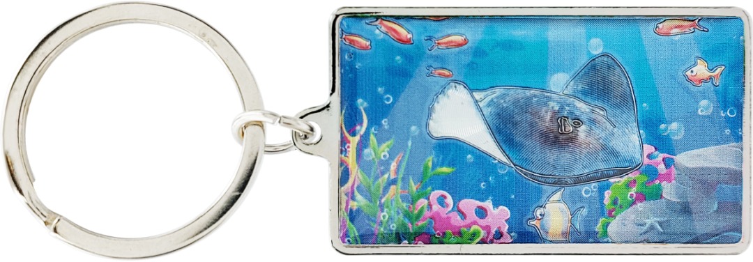 Miami Souvenirs: ST. MAARTEN-STING RAY KEYCHAIN