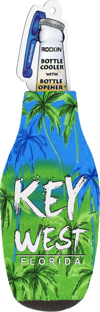 Miami Souvenirs: KEY WEST TROPICAL PALMS BOTTLE
