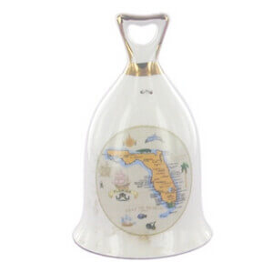 Miami Souvenirs: BELL FLORIDA MAP
