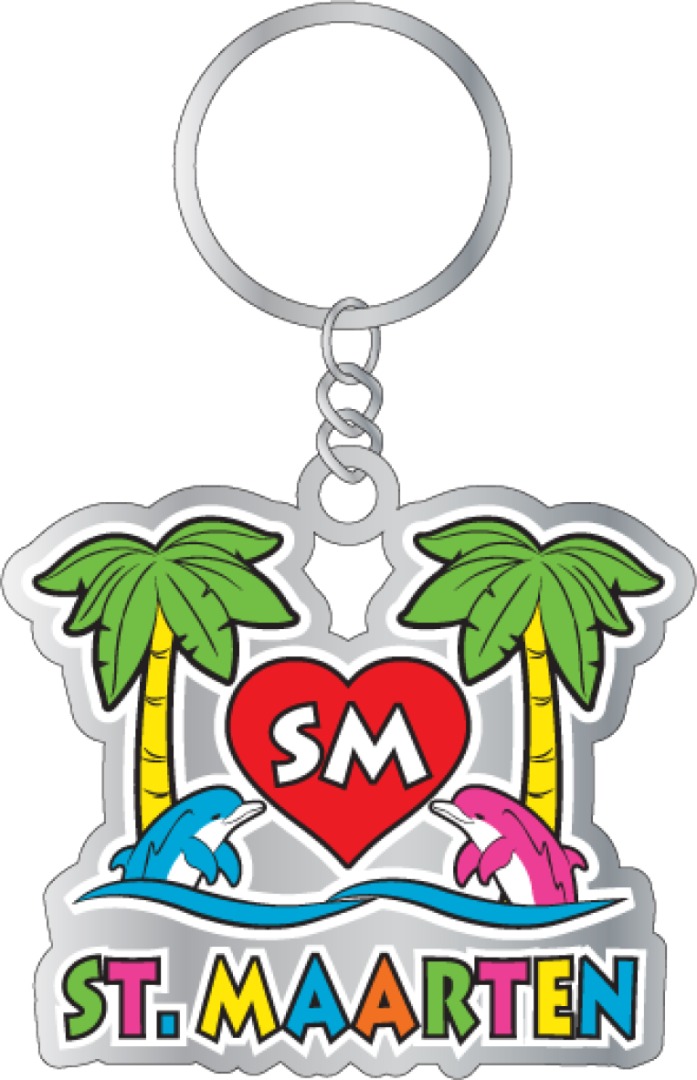 Miami Souvenirs: ST MAARTEN-KY CHAIN PALM I HEA