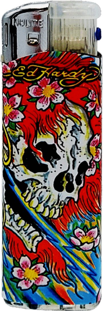Miami Souvenirs: ED HARDY LIGHTERS COLOR CHANGI